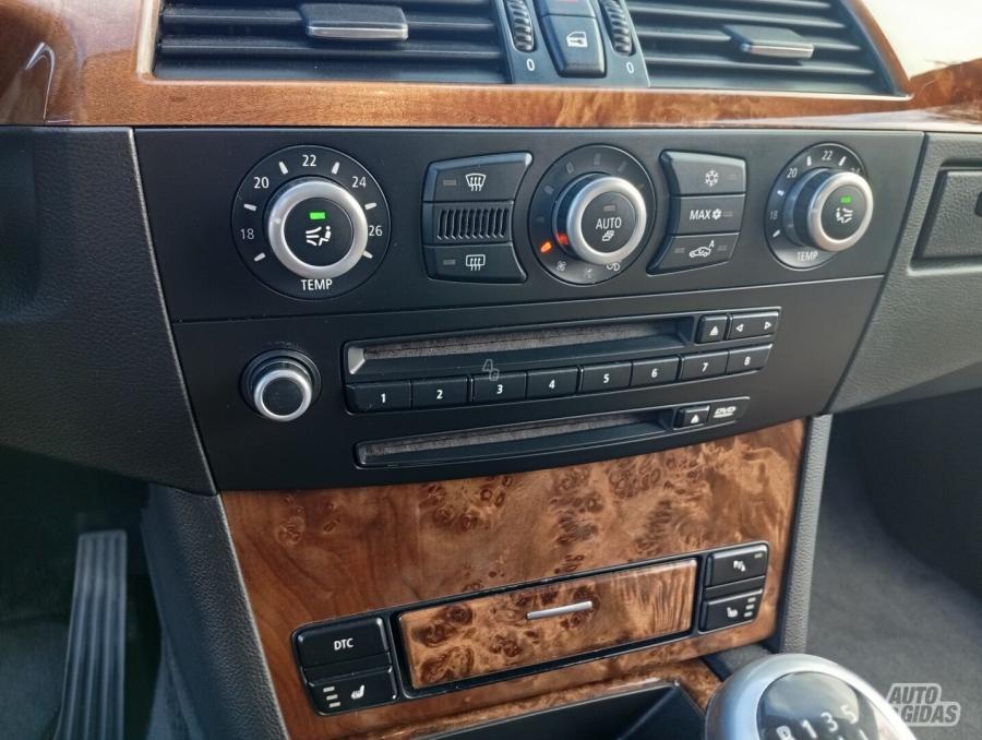 Grey BMW 520 2009 in Vilnius, with an engine capacity of 2.00 L and mileage of 214 thousand km for 4700 €, photo 29 on AUTOMOTO.COM.LV
