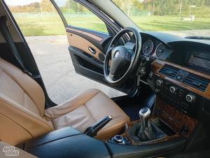 Grey BMW 520 2009 in Vilnius, with an engine capacity of 2.00 L and mileage of 214 thousand km for 4700 €, photo 21 on AUTOMOTO.COM.LV