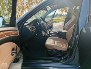Grey BMW 520 2009 in Vilnius, with an engine capacity of 2.00 L and mileage of 214 thousand km for 4700 €, photo 23 on AUTOMOTO.COM.LV