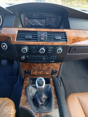Grey BMW 520 2009 in Vilnius, with an engine capacity of 2.00 L and mileage of 214 thousand km for 4700 €, photo 27 on AUTOMOTO.COM.LV