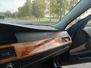 Grey BMW 520 2009 in Vilnius, with an engine capacity of 2.00 L and mileage of 214 thousand km for 4700 €, photo 30 on AUTOMOTO.COM.LV