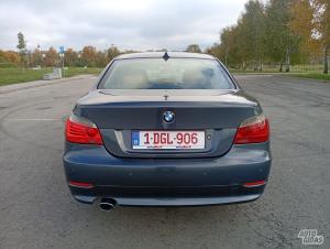 Grey BMW 520 2009 in Vilnius, with an engine capacity of 2.00 L and mileage of 214 thousand km for 4700 €, photo 7 on AUTOMOTO.COM.LV