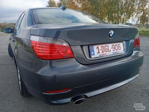 Grey BMW 520 2009 in Vilnius, with an engine capacity of 2.00 L and mileage of 214 thousand km for 4700 €, photo 11 on AUTOMOTO.COM.LV
