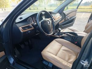Grey BMW 520 2009 in Vilnius, with an engine capacity of 2.00 L and mileage of 214 thousand km for 4700 €, photo 15 on AUTOMOTO.COM.LV