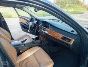 Grey BMW 520 2009 in Vilnius, with an engine capacity of 2.00 L and mileage of 214 thousand km for 4700 €, photo 25 on AUTOMOTO.COM.LV