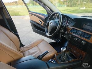 Grey BMW 520 2009 in Vilnius, with an engine capacity of 2.00 L and mileage of 214 thousand km for 4700 €, photo 28 on AUTOMOTO.COM.LV