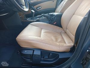 Grey BMW 520 2009 in Vilnius, with an engine capacity of 2.00 L and mileage of 214 thousand km for 4700 €, photo 35 on AUTOMOTO.COM.LV