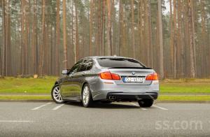 Grey BMW 520 2010 in Riga, with an engine capacity of 2.00 L and mileage of 278 thousand km for 10290 €, photo 8 on AUTOMOTO.COM.LV