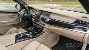 Grey BMW 520 2010 in Riga, with an engine capacity of 2.00 L and mileage of 278 thousand km for 10290 €, photo 11 on AUTOMOTO.COM.LV