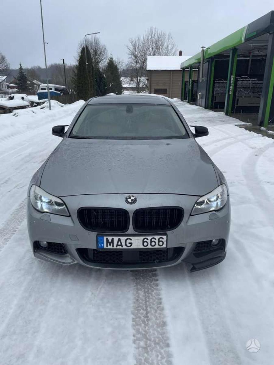 Pelēks BMW 520 2010 Jonava, ar dzinēja tilpumu 2.00 L un nobraukumu 370 tūkst. km par 8500 €, foto 1 vietnē AUTOMOTO.COM.LV