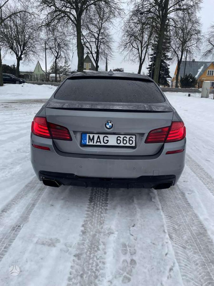 Pelēks BMW 520 2010 Jonava, ar dzinēja tilpumu 2.00 L un nobraukumu 370 tūkst. km par 8500 €, foto 4 vietnē AUTOMOTO.COM.LV