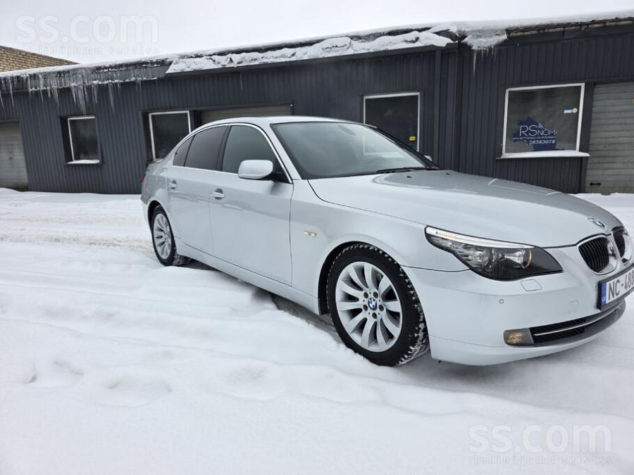 Pelēks BMW 520 2010 Tukums, ar dzinēja tilpumu 2.00 L un nobraukumu 283 tūkst. km par 5200 €, foto 8 vietnē AUTOMOTO.COM.LV