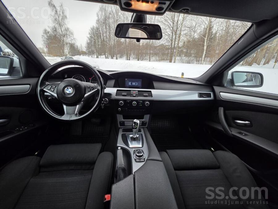 Pelēks BMW 520 2010 Tukums, ar dzinēja tilpumu 2.00 L un nobraukumu 283 tūkst. km par 5200 €, foto 13 vietnē AUTOMOTO.COM.LV