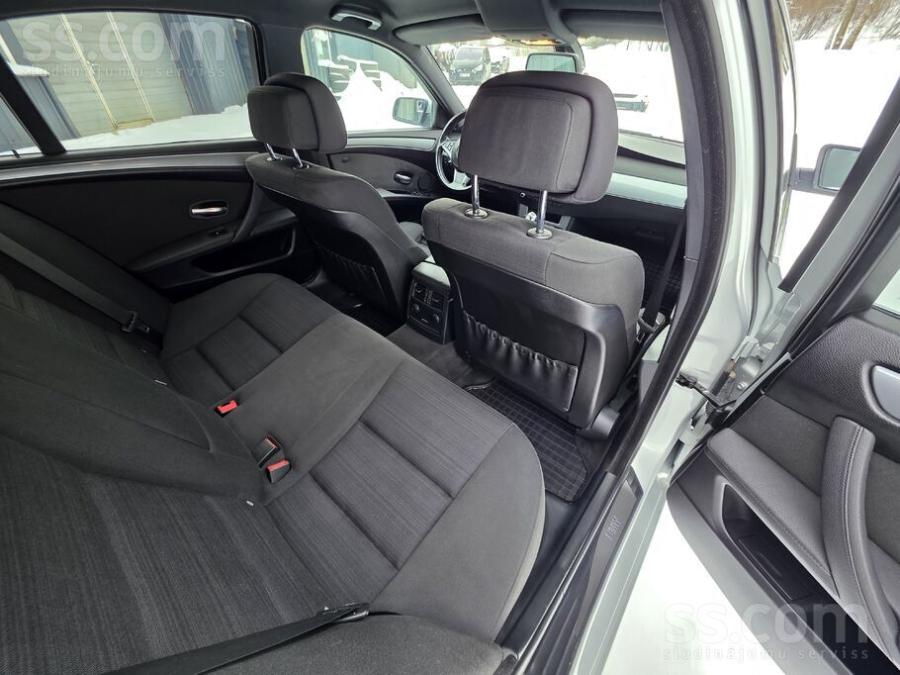 Pelēks BMW 520 2010 Tukums, ar dzinēja tilpumu 2.00 L un nobraukumu 283 tūkst. km par 5200 €, foto 16 vietnē AUTOMOTO.COM.LV