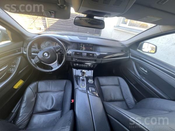 Grey BMW 520 2010 in Jelgava, with an engine capacity of 2.00 L and mileage of 395 thousand km for 6400 €, photo 6 on AUTOMOTO.COM.LV