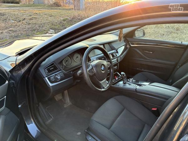Grey BMW 520 2010 in Vilnius, with an engine capacity of 2.00 L and mileage of 410 thousand km for 6200 €, photo 5 on AUTOMOTO.COM.LV