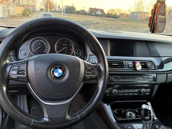 Grey BMW 520 2010 in Vilnius, with an engine capacity of 2.00 L and mileage of 410 thousand km for 6200 €, photo 8 on AUTOMOTO.COM.LV