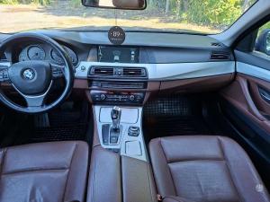 Grey BMW 520 2010 in Silute, with an engine capacity of 2.00 L and mileage of 335 thousand km for 7200 €, photo 16 on AUTOMOTO.COM.LV