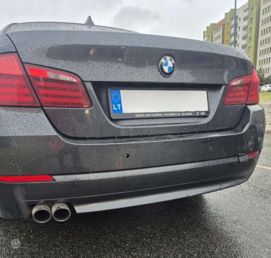 Pelēks BMW 520 2010 Klaipėda, ar dzinēja tilpumu 2.00 L un nobraukumu 310 tūkst. km par 5000 €, foto 15 vietnē AUTOMOTO.COM.LV