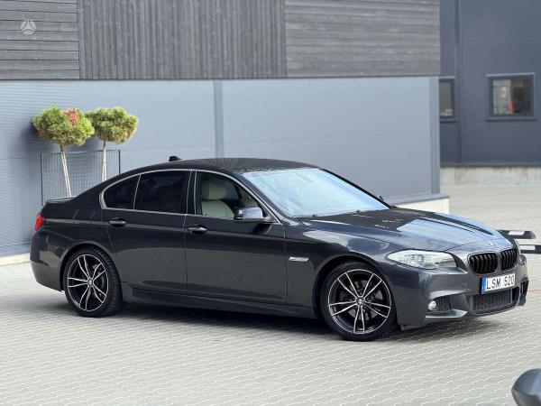 Pelēks BMW 520 2010 Šauļi, ar dzinēja tilpumu 2.00 L un nobraukumu 330 tūkst. km par 9500 €, foto 3 vietnē AUTOMOTO.COM.LV
