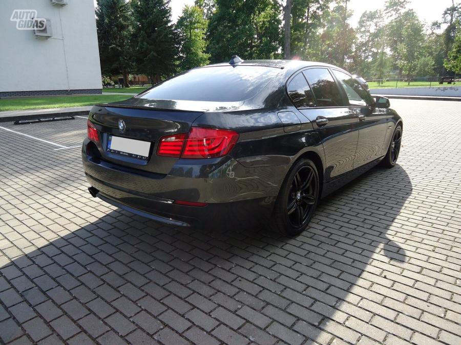 Pelēks BMW 520 2010 Jurbarkas, ar dzinēja tilpumu 2.00 L un nobraukumu 278 tūkst. km par 6700 €, foto 8 vietnē AUTOMOTO.COM.LV