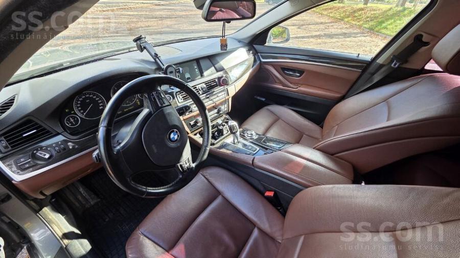Pelēks BMW 520 2010 Daugavpils, ar dzinēja tilpumu 2.00 L un nobraukumu 280 tūkst. km par 7100 €, foto 7 vietnē AUTOMOTO.COM.LV