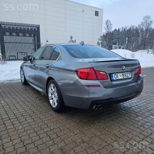 Grey BMW 520 2011 in Riga, with an engine capacity of 2.00 L and mileage of 0 thousand km for 9650 €, photo 7 on AUTOMOTO.COM.LV