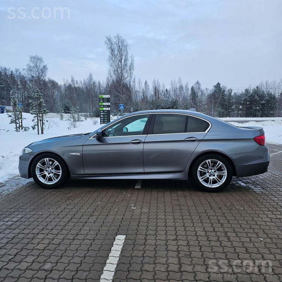 Grey BMW 520 2011 in Riga, with an engine capacity of 2.00 L and mileage of 0 thousand km for 9650 €, photo 8 on AUTOMOTO.COM.LV