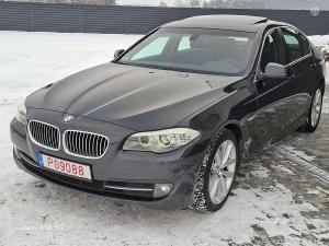 Grey BMW 520 2011 in Kaunas, with an engine capacity of 2.00 L and mileage of 181 thousand km for 10200 €, photo  on AUTOMOTO.COM.LV