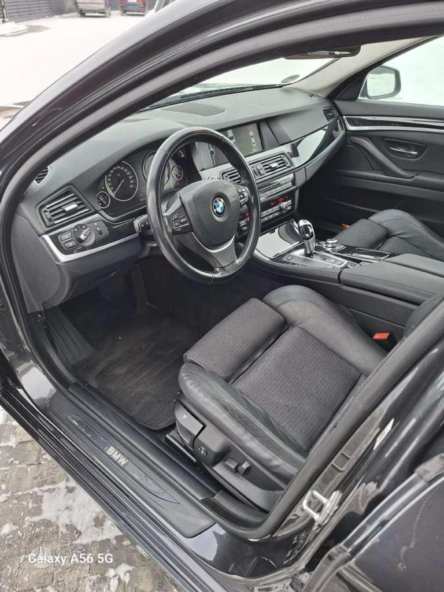 Grey BMW 520 2011 in Kaunas, with an engine capacity of 2.00 L and mileage of 181 thousand km for 10200 €, photo 9 on AUTOMOTO.COM.LV