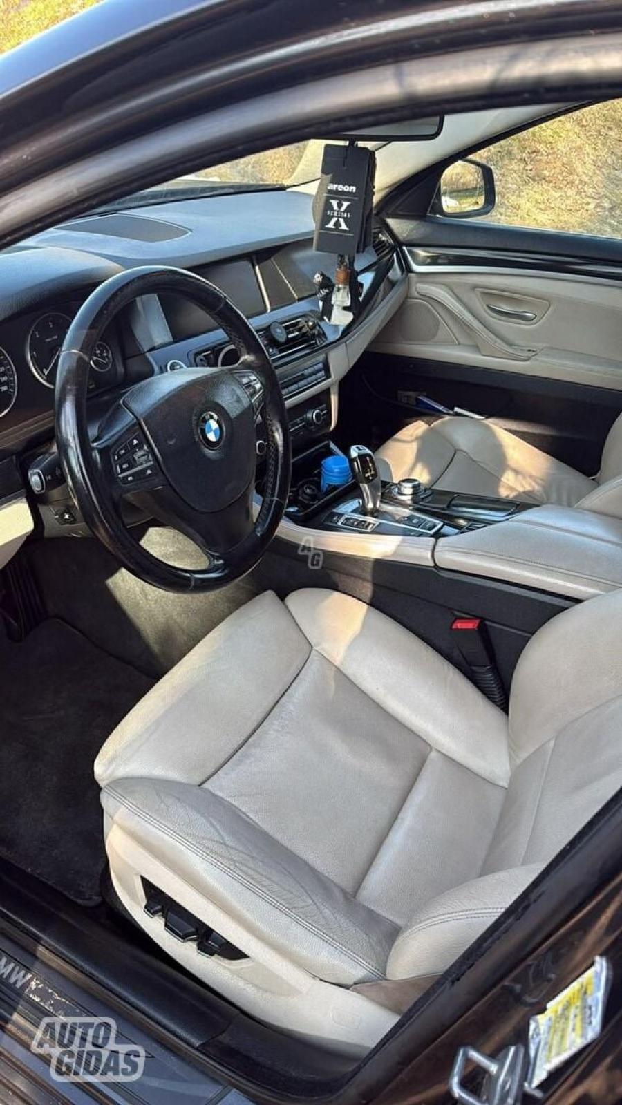 Grey BMW 520 2011 in Klaipeda, with an engine capacity of 2.00 L and mileage of 350 thousand km for 10000 €, photo 8 on AUTOMOTO.COM.LV