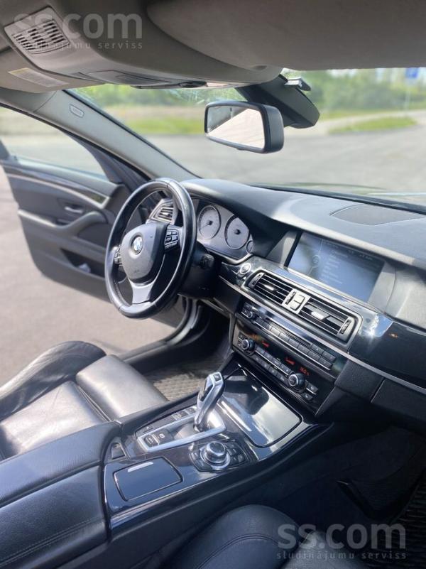 Pelēks BMW 520 2011 Dobele, ar dzinēja tilpumu 2.00 L un nobraukumu 201 tūkst. km par 13250 €, foto 7 vietnē AUTOMOTO.COM.LV