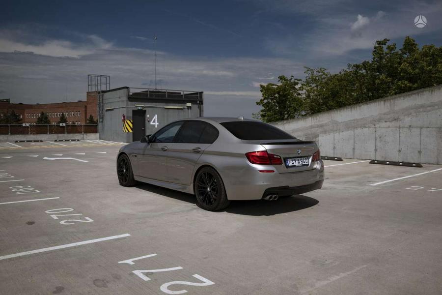 Pelēks BMW 520 2011 Kauņa, ar dzinēja tilpumu 2.00 L un nobraukumu 284 tūkst. km par 9200 €, foto 5 vietnē AUTOMOTO.COM.LV