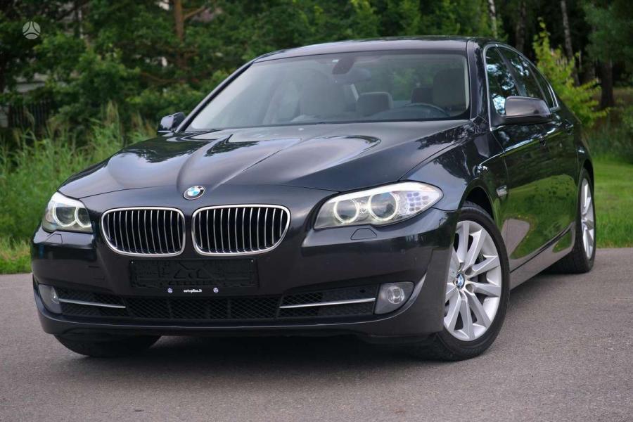 Pelēks BMW 520 2011 Kauņa, ar dzinēja tilpumu 2.00 L un nobraukumu 350 tūkst. km par 7000 €, foto 5 vietnē AUTOMOTO.COM.LV
