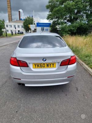 Grey BMW 520 2011 in Jonava, with an engine capacity of 2.00 L and mileage of 156 thousand km for 2799 €, photo 9 on AUTOMOTO.COM.LV