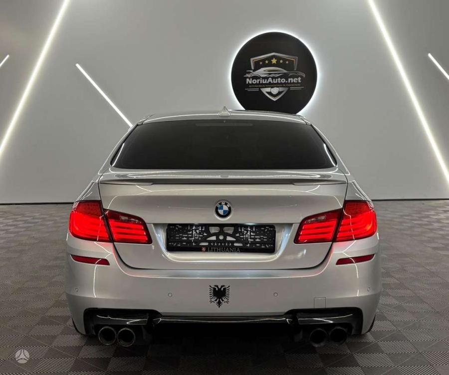 Grey BMW 520 2011 in Marijampole, with an engine capacity of 2.00 L and mileage of 183 thousand km for 9999 €, photo 29 on AUTOMOTO.COM.LV