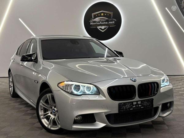 Grey BMW 520 2011 in Marijampole, with an engine capacity of 2.00 L and mileage of 183 thousand km for 9999 €, photo 1 on AUTOMOTO.COM.LV