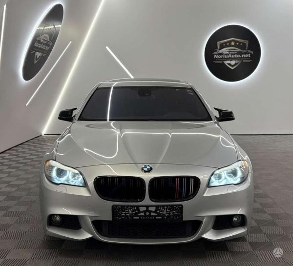 Grey BMW 520 2011 in Marijampole, with an engine capacity of 2.00 L and mileage of 183 thousand km for 9999 €, photo 7 on AUTOMOTO.COM.LV