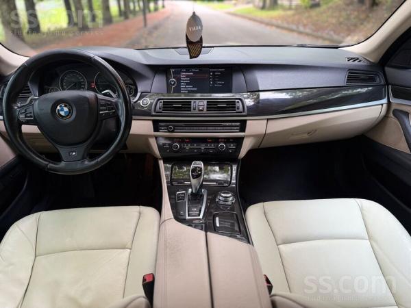 Grey BMW 520 2011 in Bauska, with an engine capacity of 2.00 L and mileage of 457 thousand km for 6490 €, photo 7 on AUTOMOTO.COM.LV