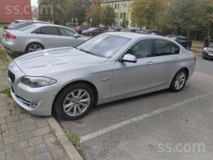 Серый БМВ 520 2011 в Елгава, объемом двигателя 2.00 л и пробегом 265 тыс. км за 8500 €, фото  на AUTOMOTO.COM.LV