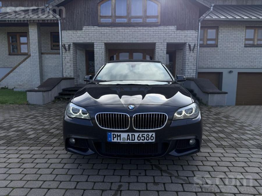 Grey BMW 520 2011 in Cesis, with an engine capacity of 2.00 L and mileage of 280 thousand km for 9990 €, photo 3 on AUTOMOTO.COM.LV