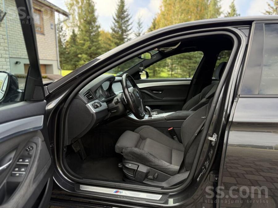 Grey BMW 520 2011 in Cesis, with an engine capacity of 2.00 L and mileage of 280 thousand km for 9990 €, photo 9 on AUTOMOTO.COM.LV