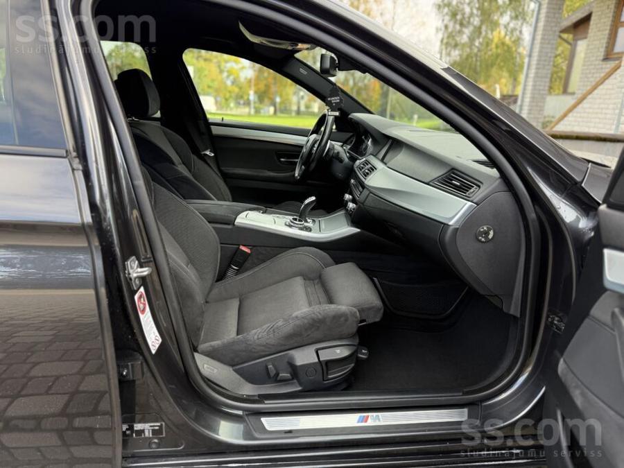 Grey BMW 520 2011 in Cesis, with an engine capacity of 2.00 L and mileage of 280 thousand km for 9990 €, photo 10 on AUTOMOTO.COM.LV