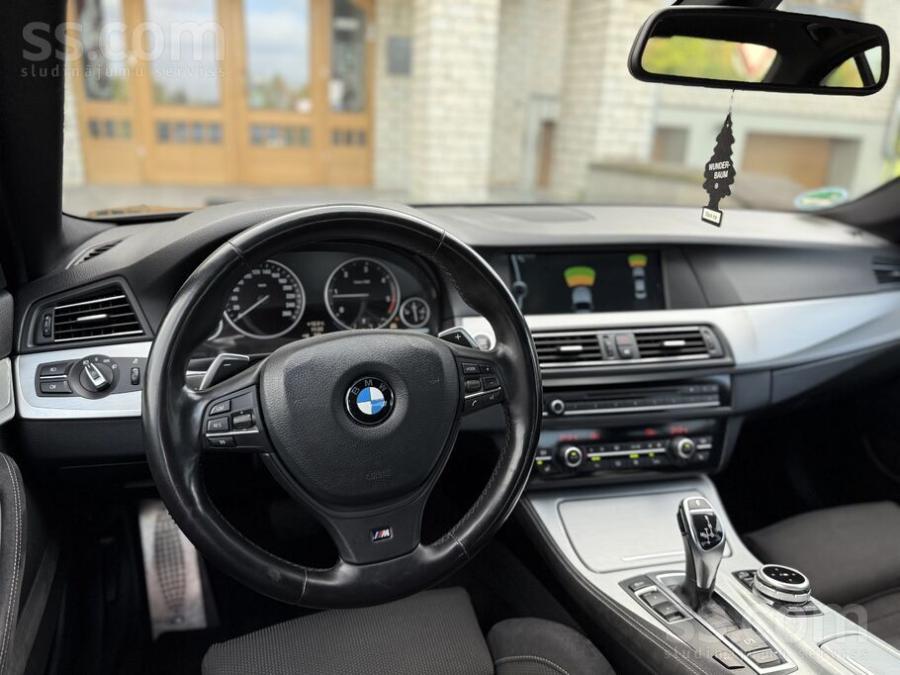 Grey BMW 520 2011 in Cesis, with an engine capacity of 2.00 L and mileage of 280 thousand km for 9990 €, photo 11 on AUTOMOTO.COM.LV