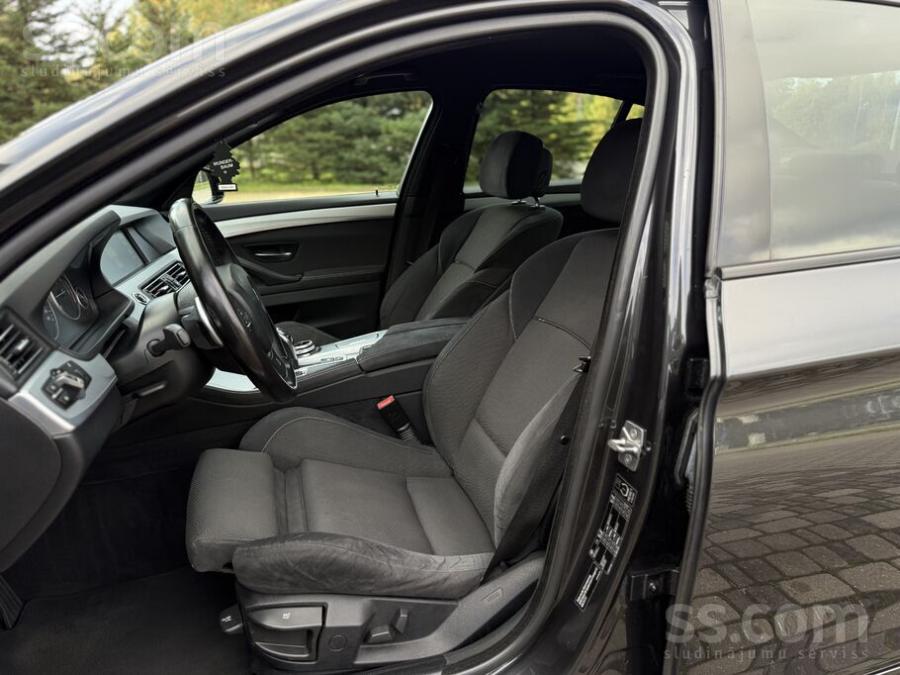 Grey BMW 520 2011 in Cesis, with an engine capacity of 2.00 L and mileage of 280 thousand km for 9990 €, photo 25 on AUTOMOTO.COM.LV