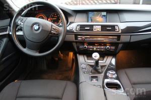 Grey BMW 520 2012 in Liepaja, with an engine capacity of 2.00 L and mileage of 197 thousand km for 8600 €, photo 9 on AUTOMOTO.COM.LV