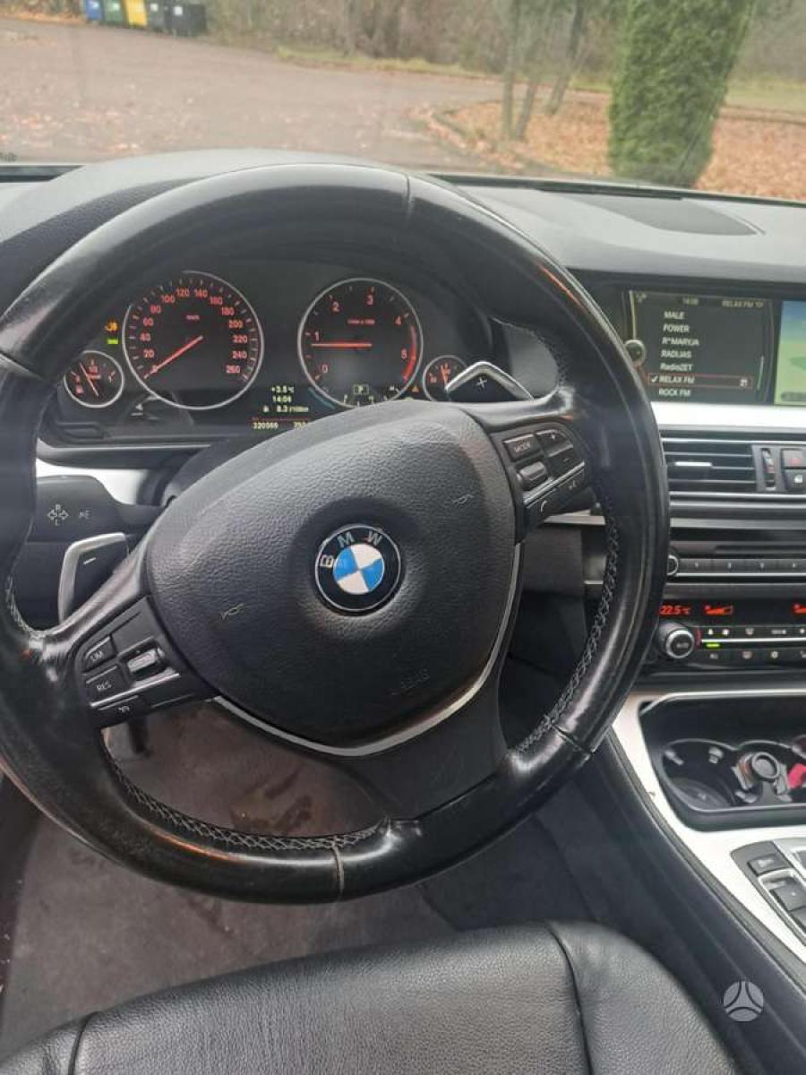 Pelēks BMW 520 2012 Šakiai, ar dzinēja tilpumu 2.00 L un nobraukumu 320 tūkst. km par 9590 €, foto 3 vietnē AUTOMOTO.COM.LV