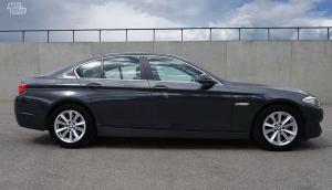 Grey BMW 520 2012 in Vilnius, with an engine capacity of 2.00 L and mileage of 215 thousand km for 10950 €, photo 3 on AUTOMOTO.COM.LV