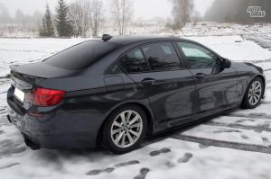 Grey BMW 520 2012 in Vilnius, with an engine capacity of 2.00 L and mileage of 289 thousand km for 11200 €, photo 6 on AUTOMOTO.COM.LV
