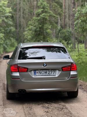 Grey BMW 520 2012 in Kaunas, with an engine capacity of 2.00 L and mileage of 366 thousand km for 8699 €, photo 9 on AUTOMOTO.COM.LV